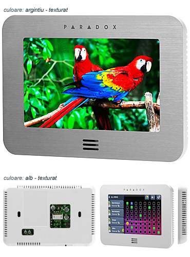 Tastatura Touch Screen pentru sisteme de alarma Paradox | Sisteme de ...